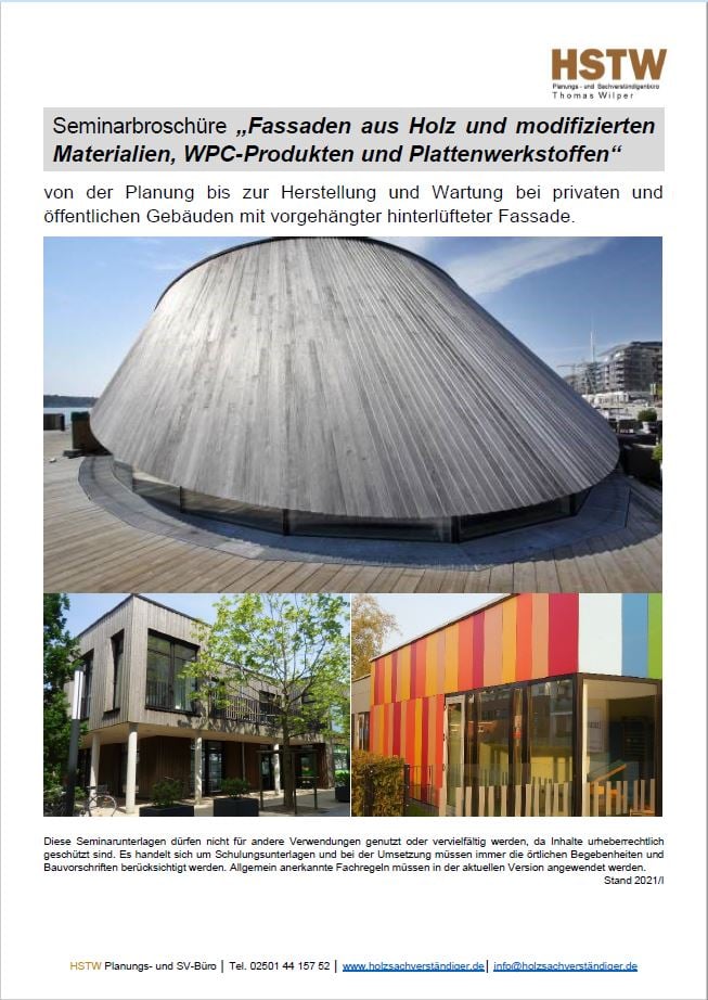 Broschüre Fachwissen Fassadenbau